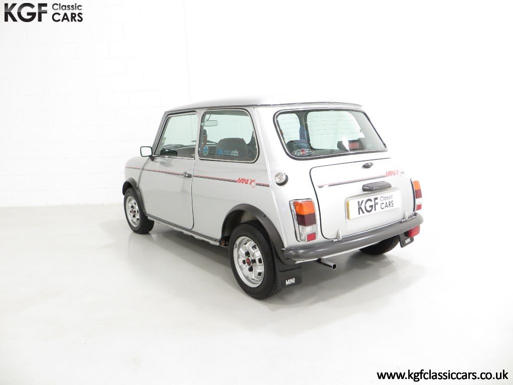 A Classic Austin Mini 25 Silver Jubilee Commemorative Edition in ...