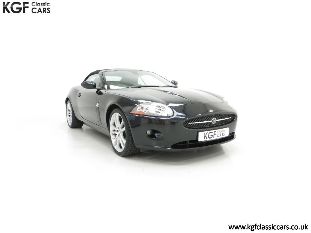 An Exquisite Jaguar X150 XK 4.2L V8 Convertible with Just 23,421 Miles ...