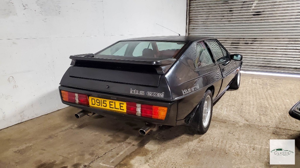 1987 Lotus Excel SA - The only factory black with red trim ever built ...