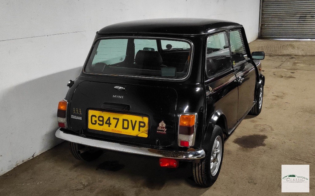 1989 Austin Mini Thirty 30 Limited Edition - Rare Black Model For Sale ...