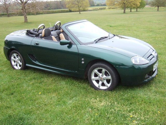 2002 MG TF Stepspeed automatic, Metallic British Racing Green, only ...