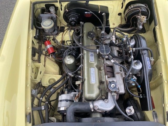 1968 MGC Roadster Manual O/D in Primrose Yellow For Sale | Classic Cars ...