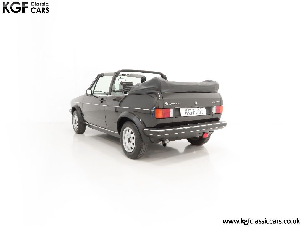 An Outstanding Mk1 Volkswagen Golf GTi Convertible with Only 23,605 ...