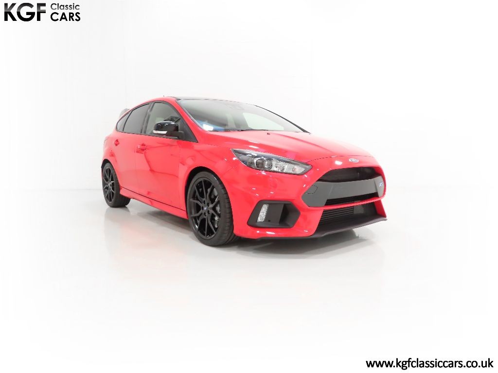A Delivery Mileage Ford Focus RS Red Edition with One Owner from New ...