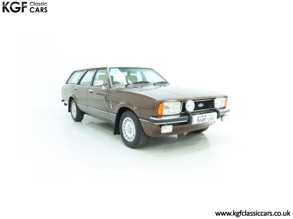 A Genuine Mk4 Ford Cortina 3.0 V6 Ghia Estate Superspeed with 31,610 ...