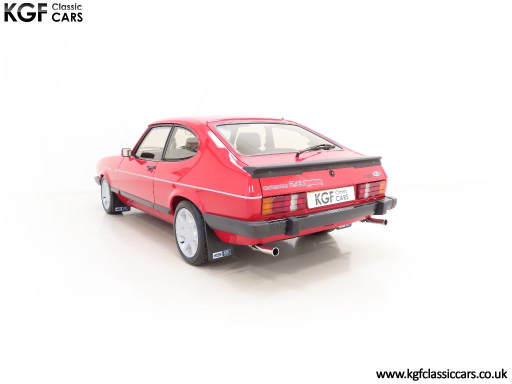 A Desirable Ford Capri 2.8 Injection Turbo Technics in Exceptional ...