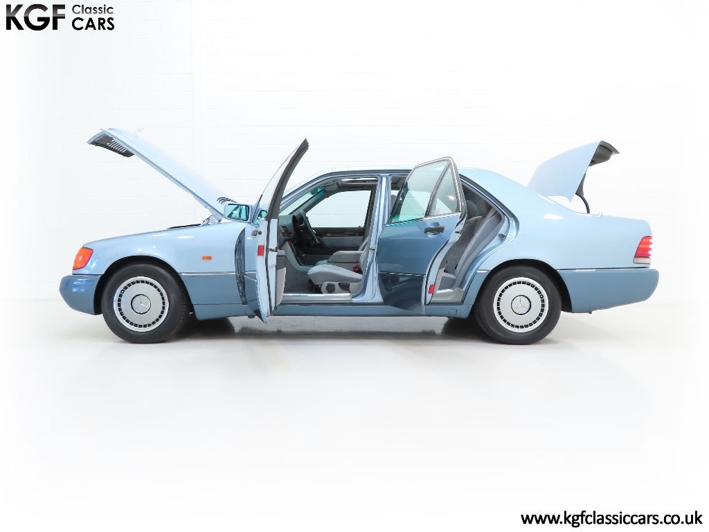A Sophisticated Mercedes-Benz W140 300SE S-Class with Only 54,685 Miles ...