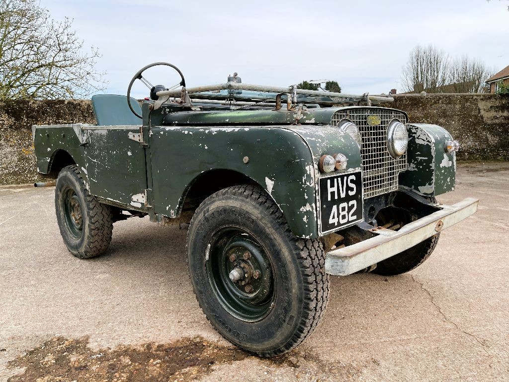 superbly patinated 1951 (52 model) Land Rover Series One 80in with ...