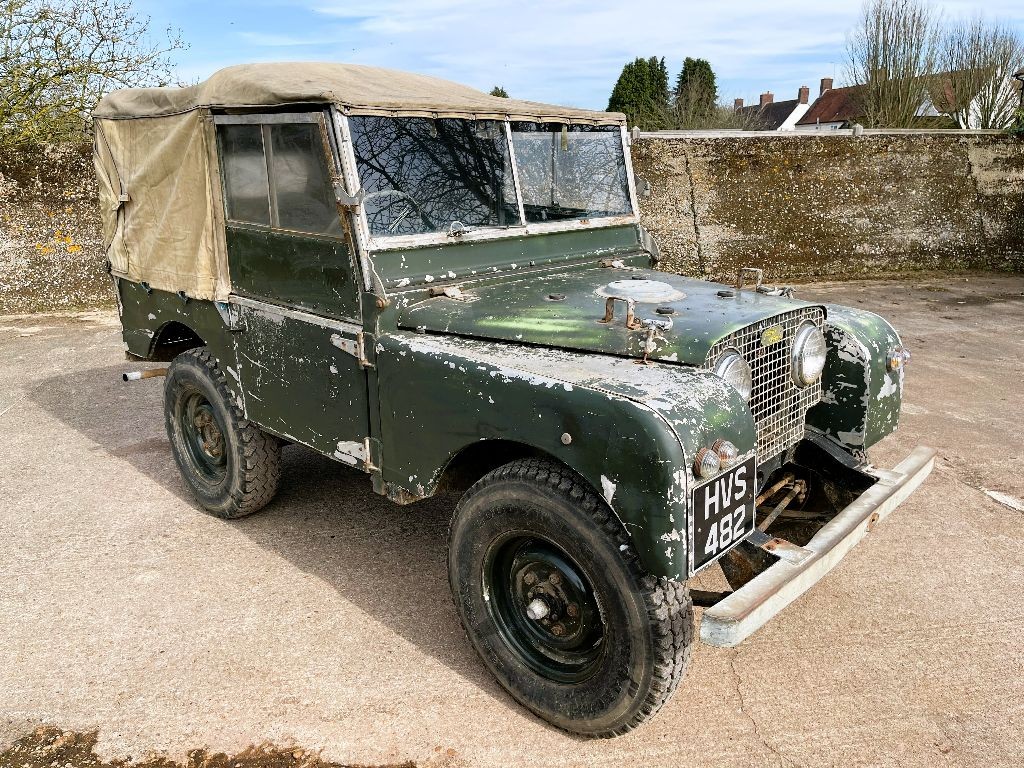 superbly patinated 1951 (52 model) Land Rover Series One 80in with ...