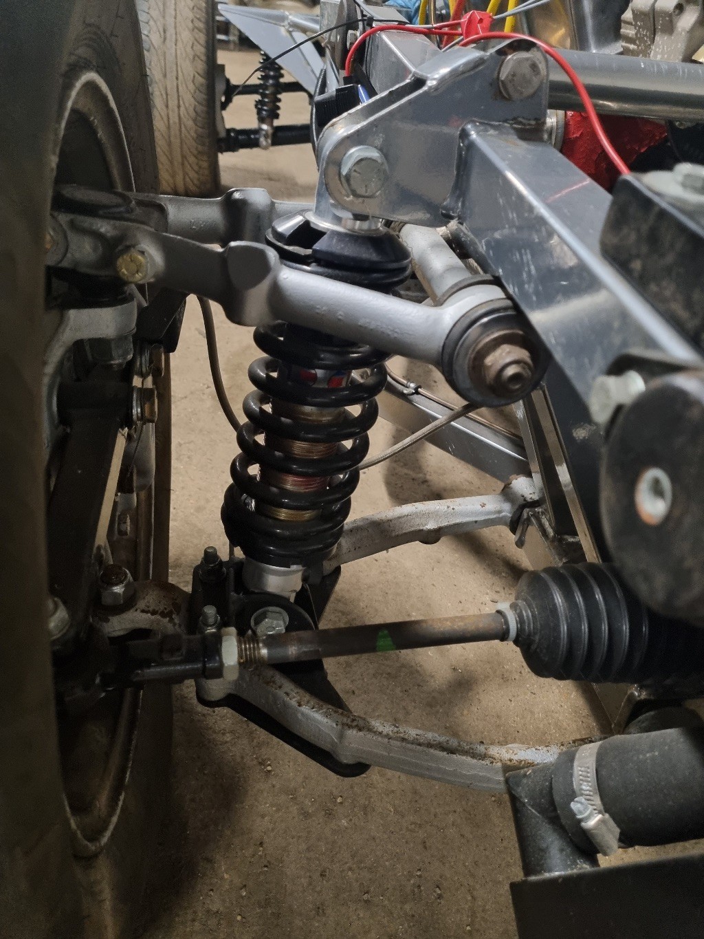 AC Cobra Kit Car Rolling Chassis - 5700cc Chevy Engine For Sale ...