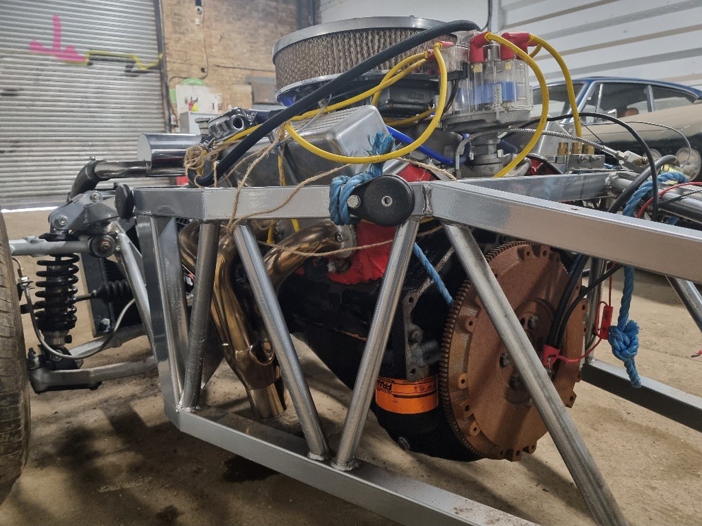 AC Cobra Kit Car Rolling Chassis - 5700cc Chevy Engine For Sale ...