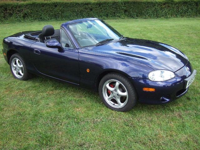 2005 Mazda MX5 Mk2.5 1.8i Convertible. Metallic Strato Blue For Sale ...