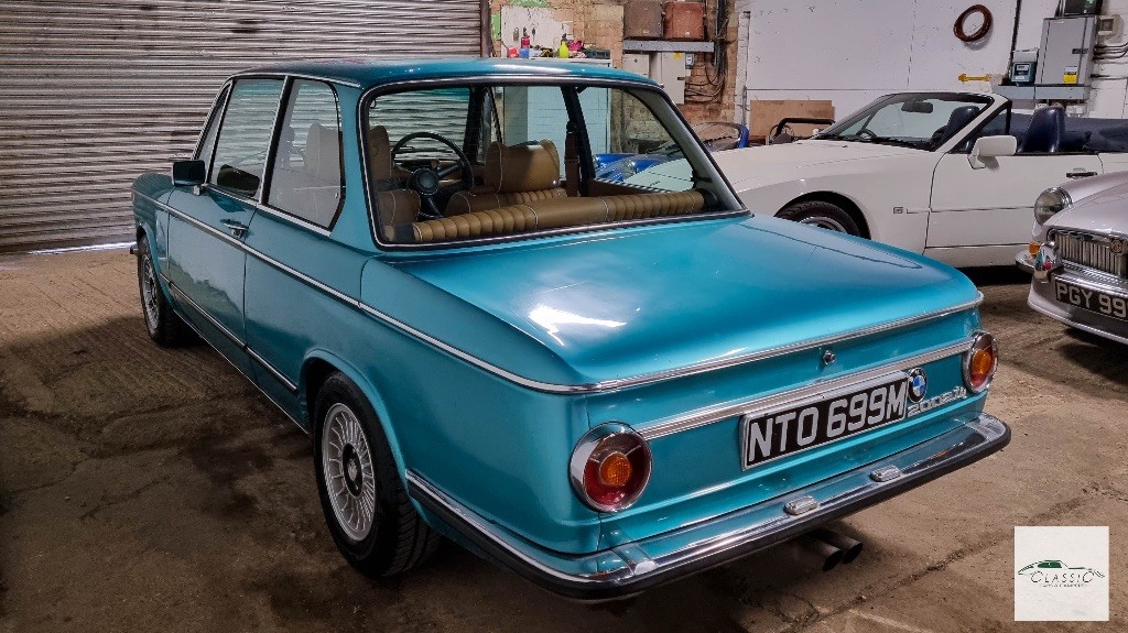 1973 BMW 2002 Tii - Much Rarer Round Rear Light Model For Sale ...