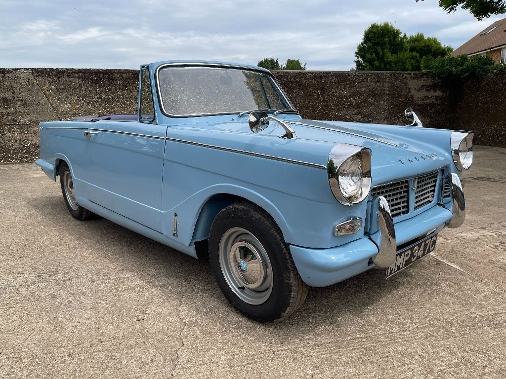 1965 Triumph Herald 1200 Convertible - just refurbished For Sale ...