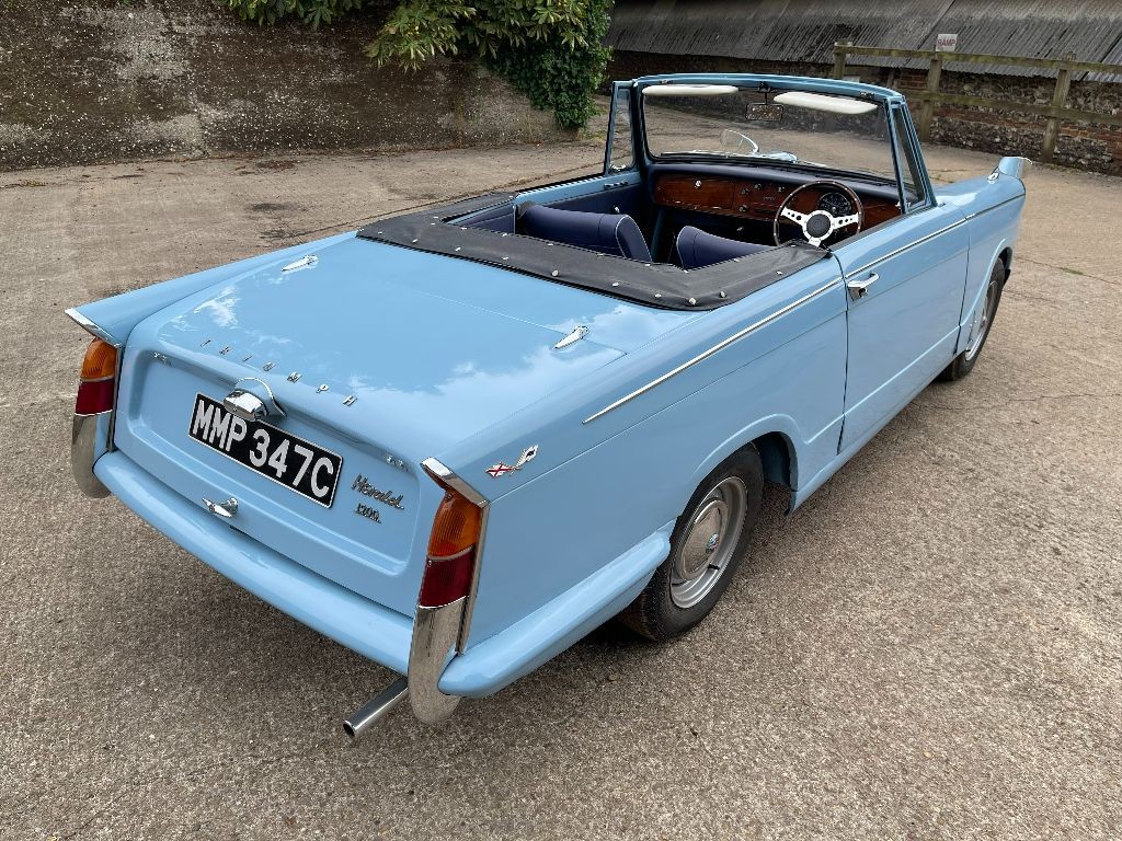 1965 Triumph Herald 1200 Convertible - just refurbished For Sale ...