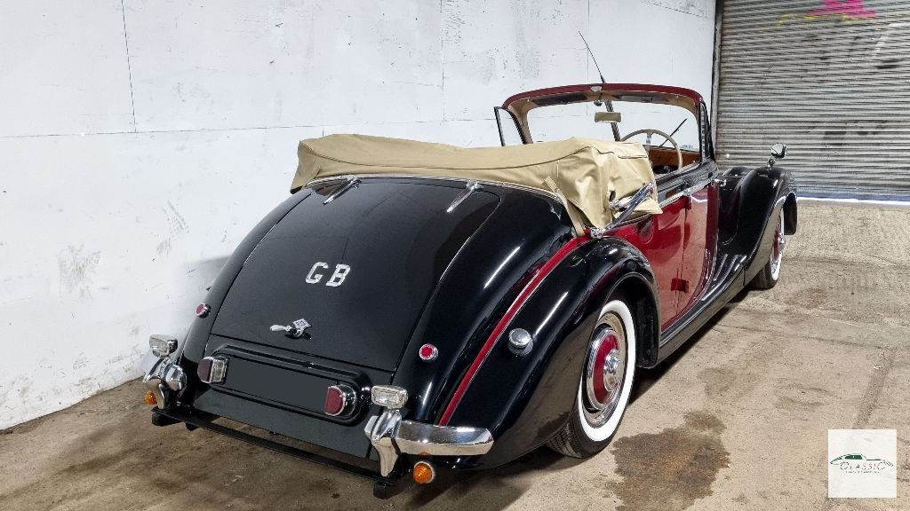 Incredibly Rare 1951 Riley RMD Factory Convertible - Drophead Coupe ...