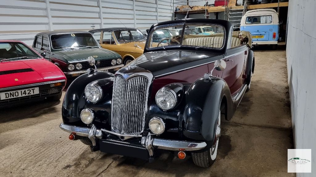 Incredibly Rare 1951 Riley RMD Factory Convertible - Drophead Coupe ...