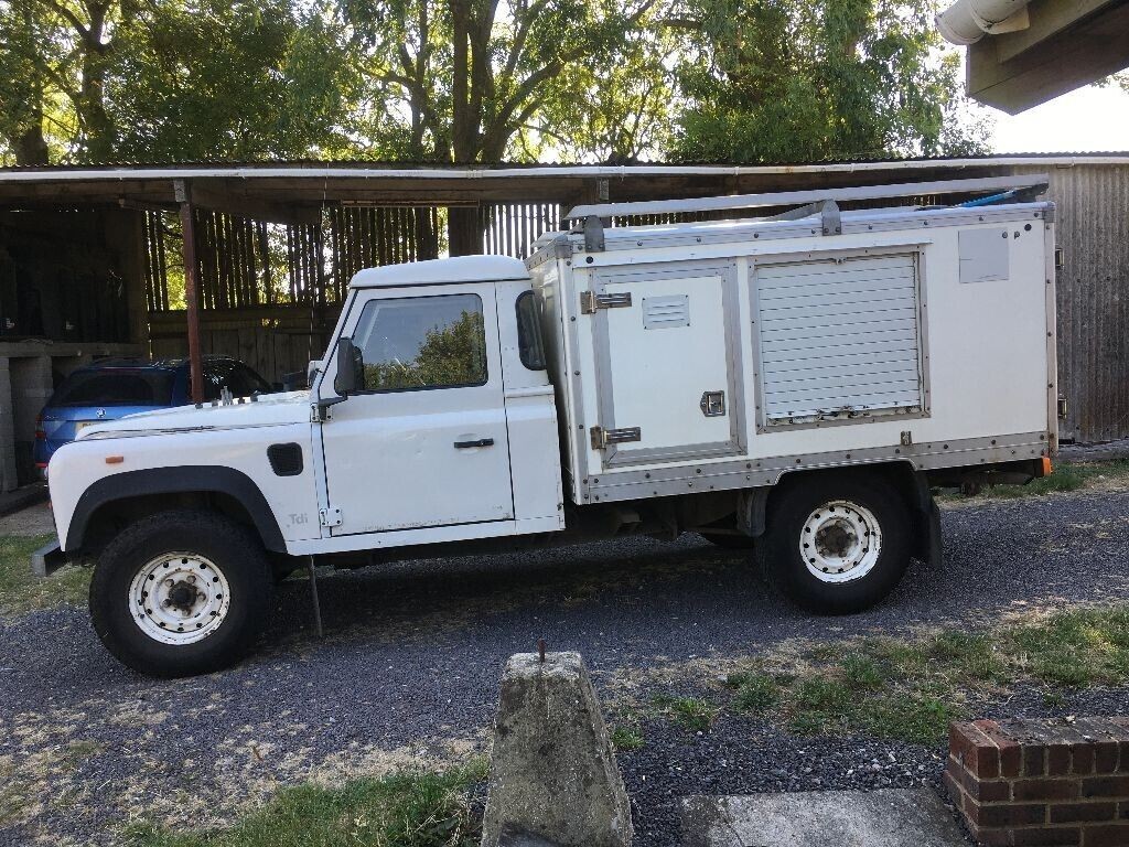 Land Rover Defender 130 Single cab, box body "The Galv" #560 For Sale ...