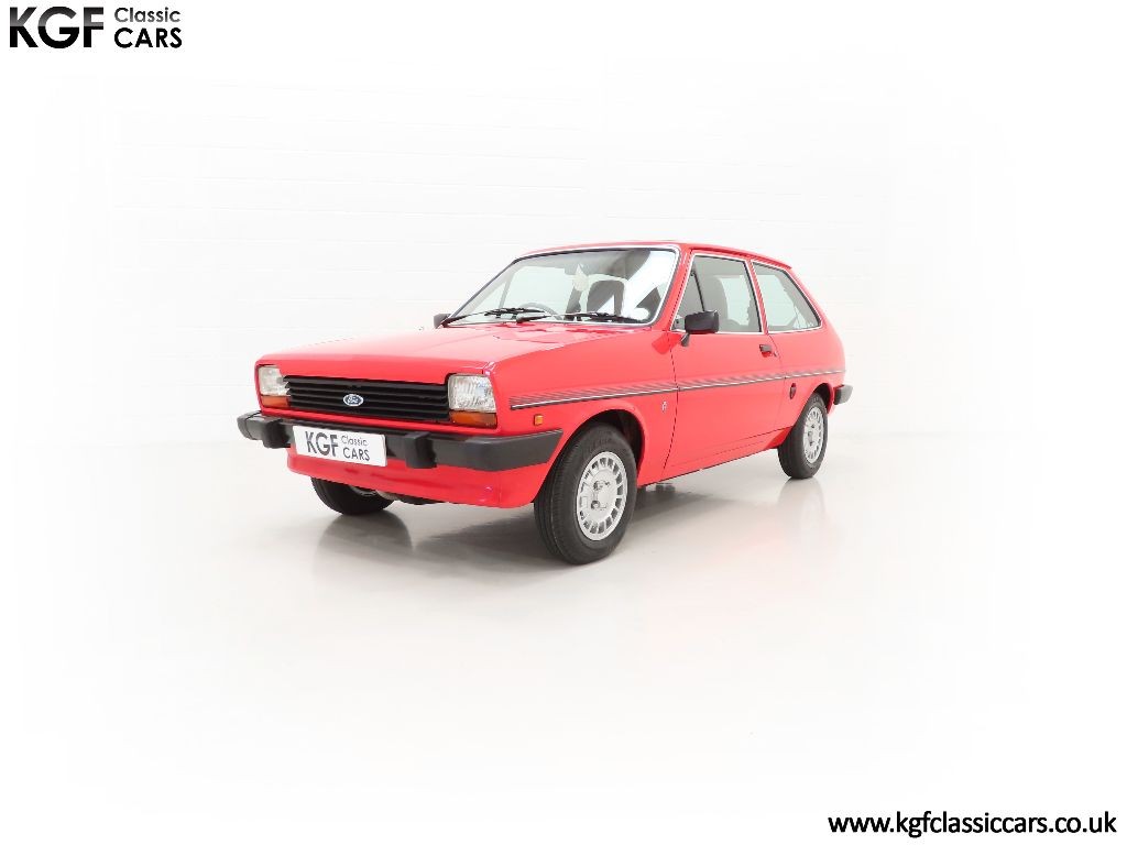 A Luxurious Mk1 Ford Fiesta 1300 Ghia with Just 53,542 Miles from New ...
