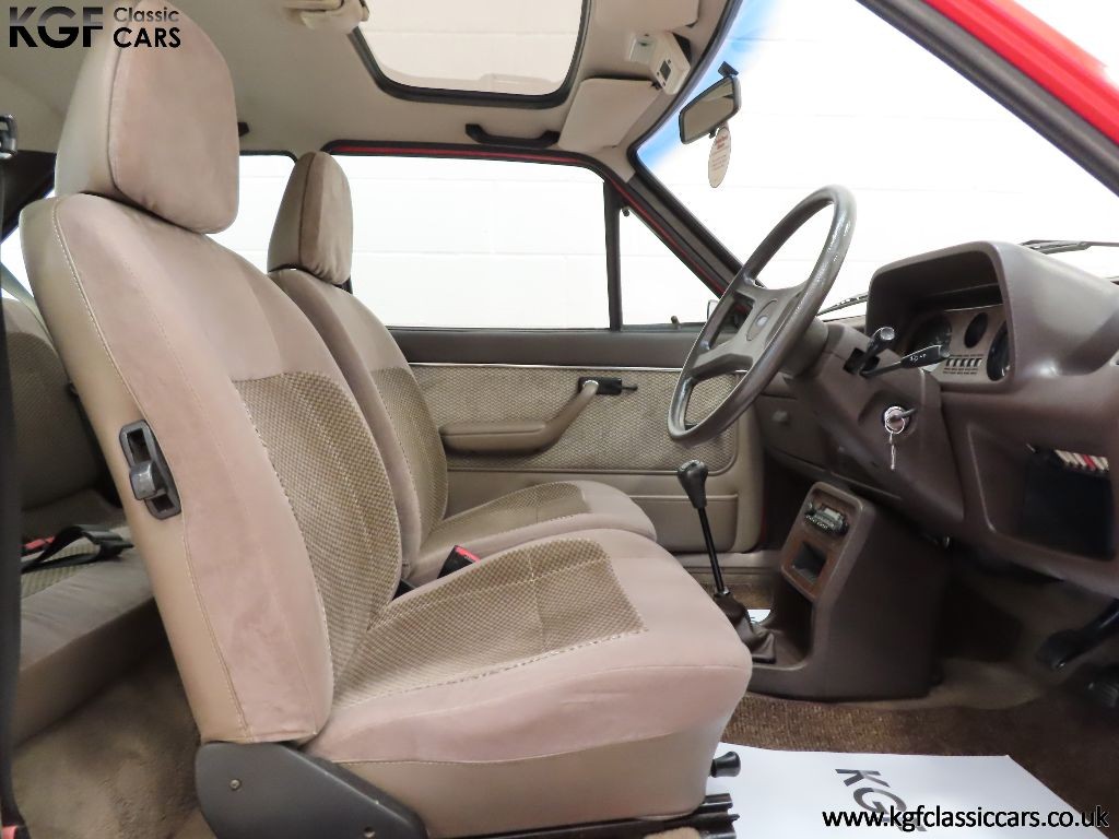 A Luxurious Mk1 Ford Fiesta 1300 Ghia with Just 53,542 Miles from New ...