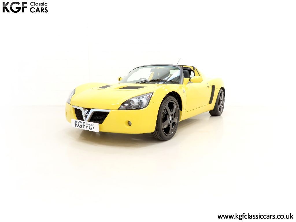 A Vauxhall VX220 Lightning Yellow with 10,427 Miles and Annual Vauxhall ...