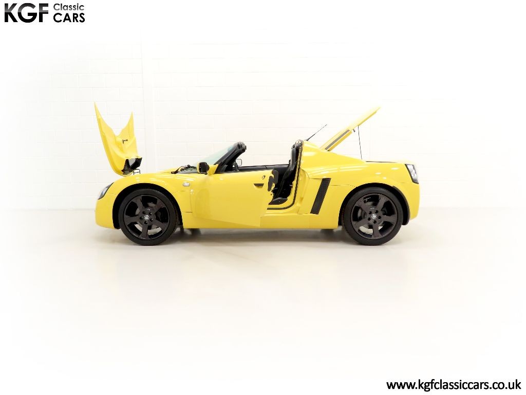 A Vauxhall VX220 Lightning Yellow with 10,427 Miles and Annual Vauxhall ...