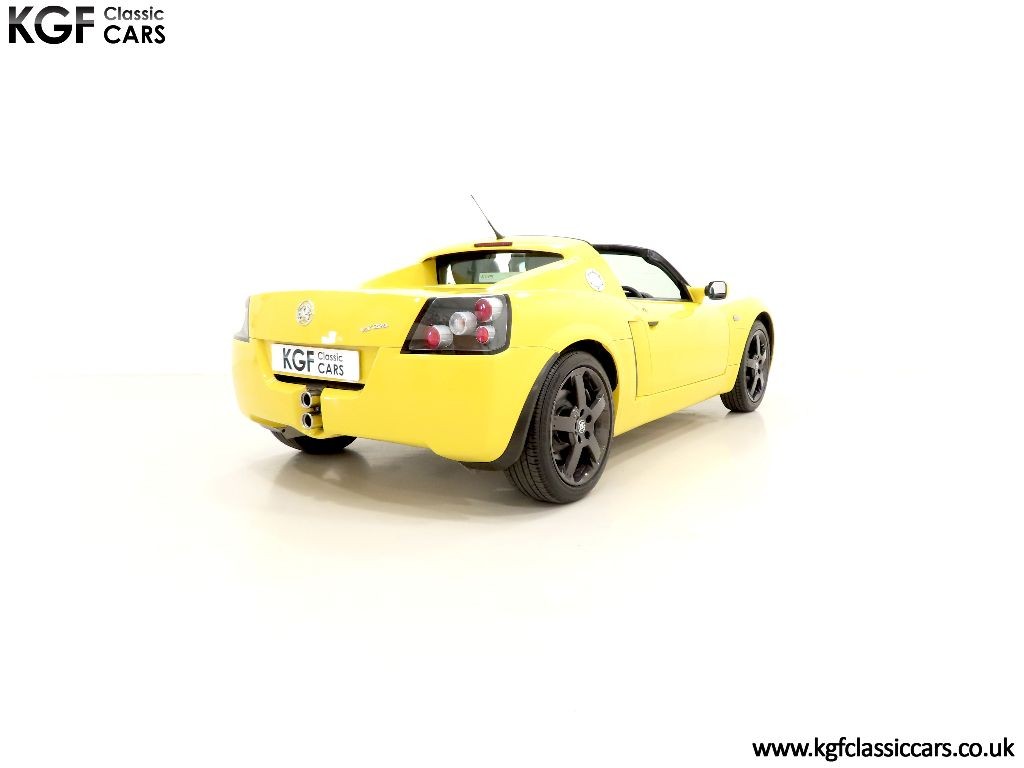 A Vauxhall VX220 Lightning Yellow with 10,427 Miles and Annual Vauxhall ...