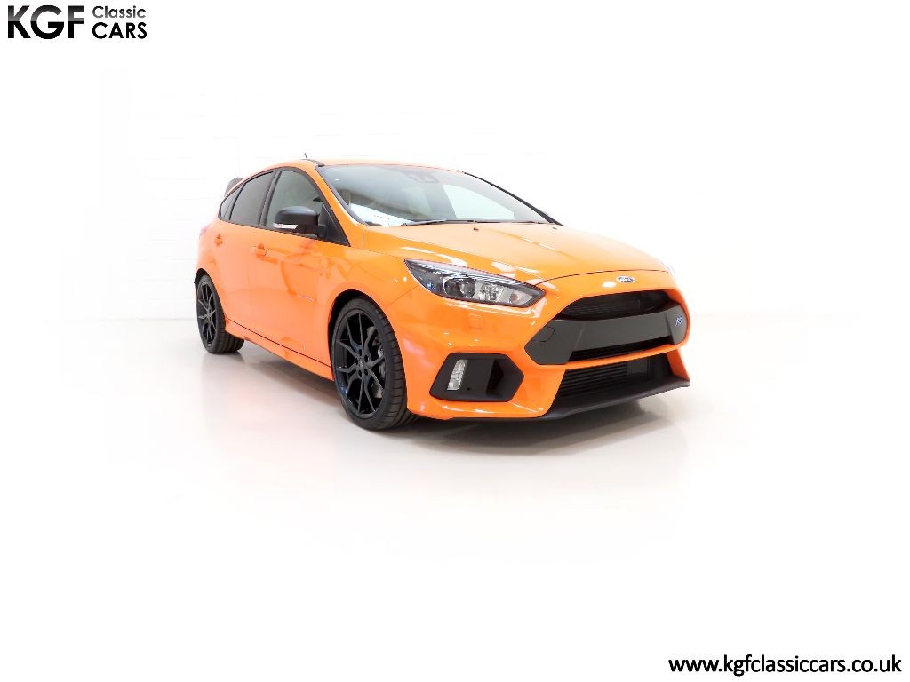 1 of 50 Ford Focus RS Heritage Editions, One Owner, 92 Miles and Full ...