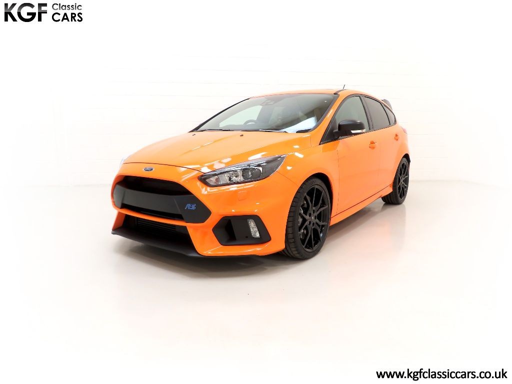 1 of 50 Ford Focus RS Heritage Editions, One Owner, 92 Miles and Full ...
