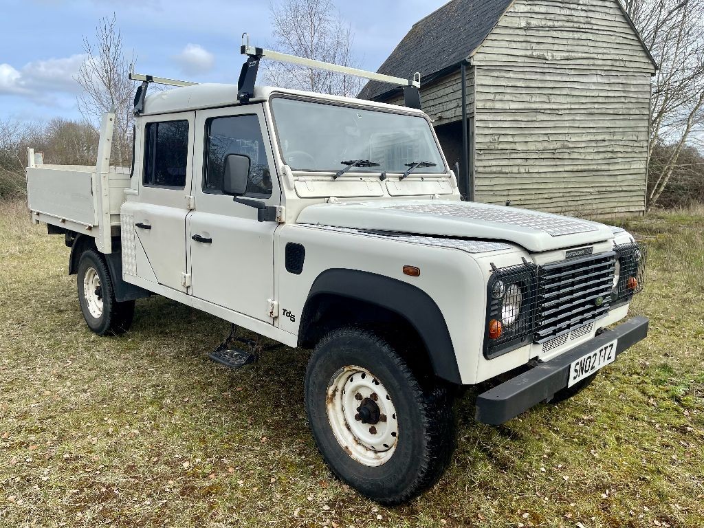 2002 Defender 130 TD5 Double Cab Dropside Tipper For Sale | Classic ...