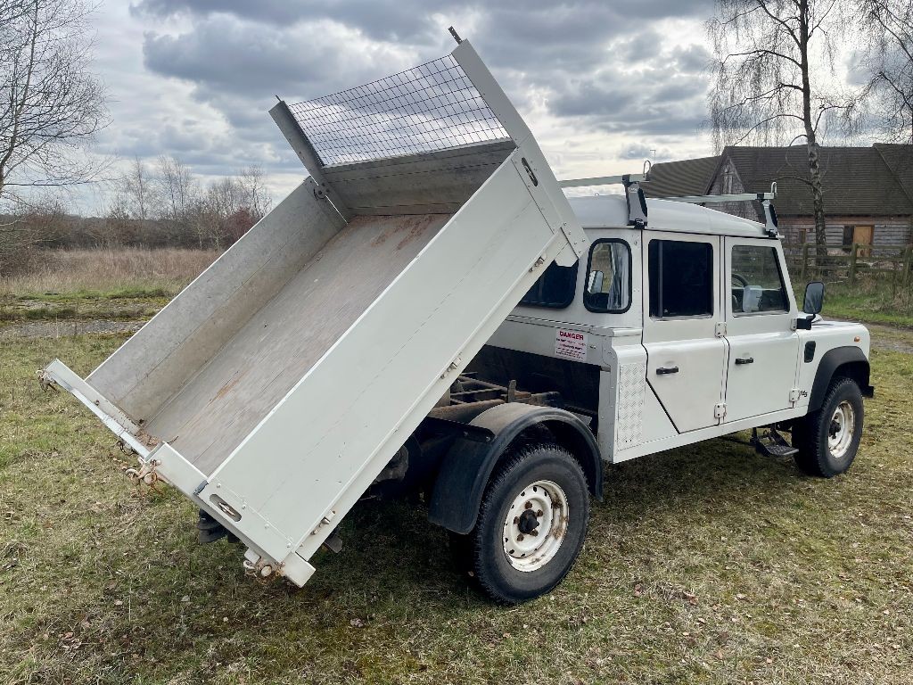 2002 Defender 130 TD5 Double Cab Dropside Tipper For Sale | Classic ...