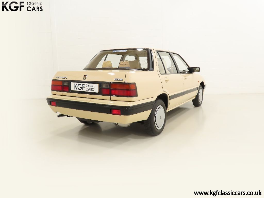 The Most Incredible Rover 213 SD3 with Only 5,724 Miles and Show Awards ...