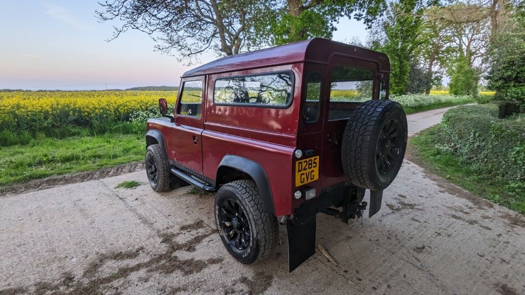 Land Rover Defender 90 automatic. 1986 "The Legend " #595 For Sale ...