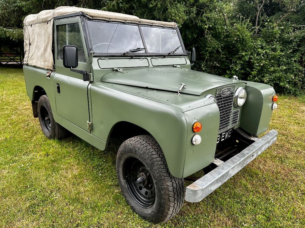 1963 land rover series IIa 88in 2.25 petrol soft top 6 seater with ...