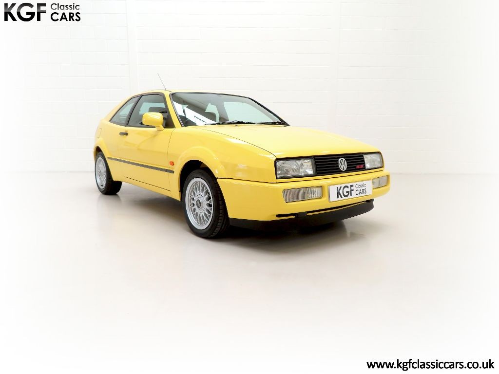 A Concours D’Elegance Competing Volkswagen Corrado 16V in Nugget Yellow ...
