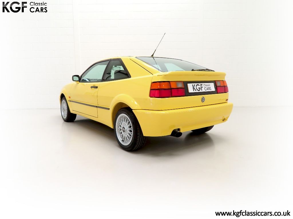 A Concours D’Elegance Competing Volkswagen Corrado 16V in Nugget Yellow ...
