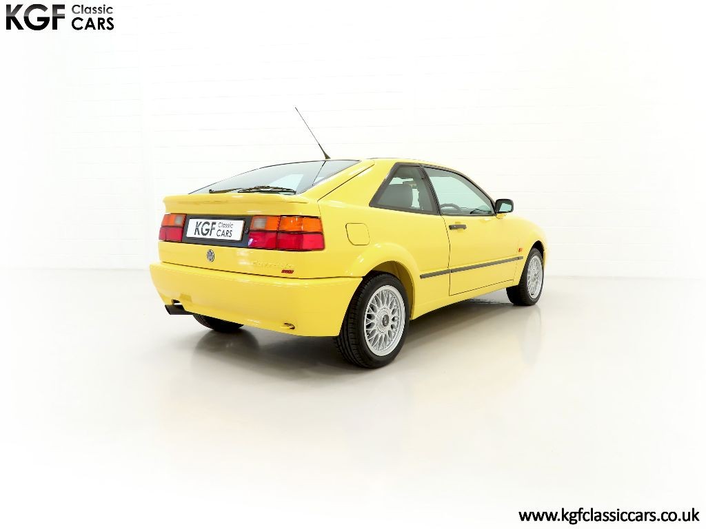 A Concours D’Elegance Competing Volkswagen Corrado 16V in Nugget Yellow ...
