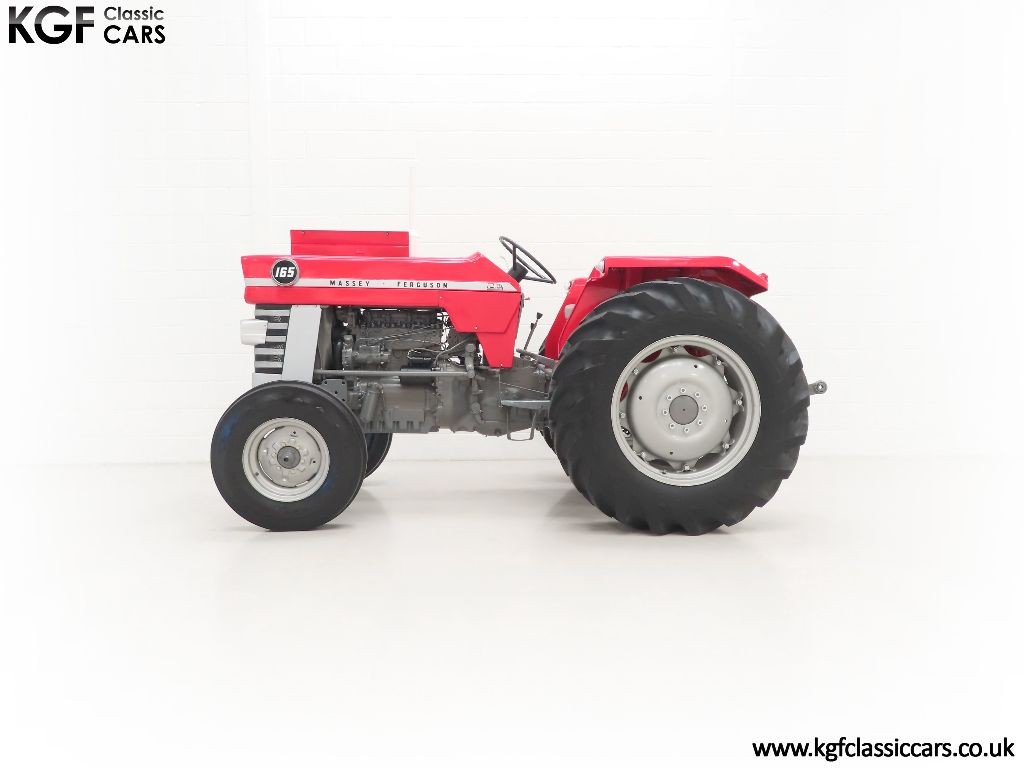 A Fully Restored and Fully Functioning Massey Ferguson MF165 in ...