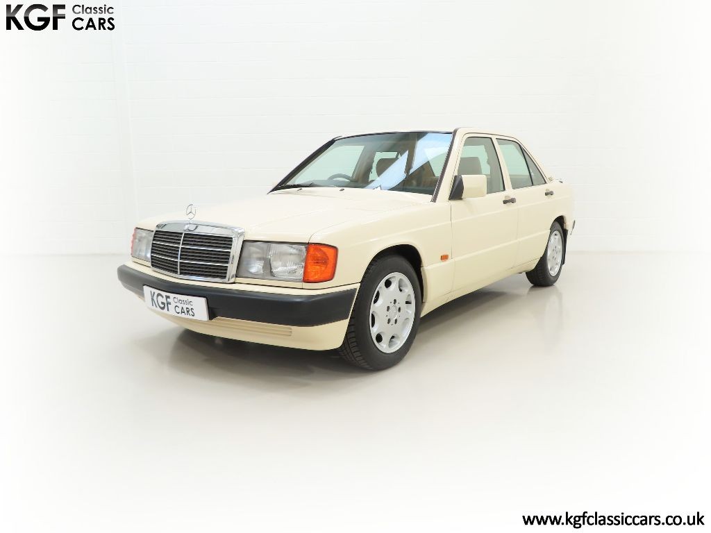 A First-Class Mercedes-Benz 190E (W201) Auto with 29 Service Stamps For ...