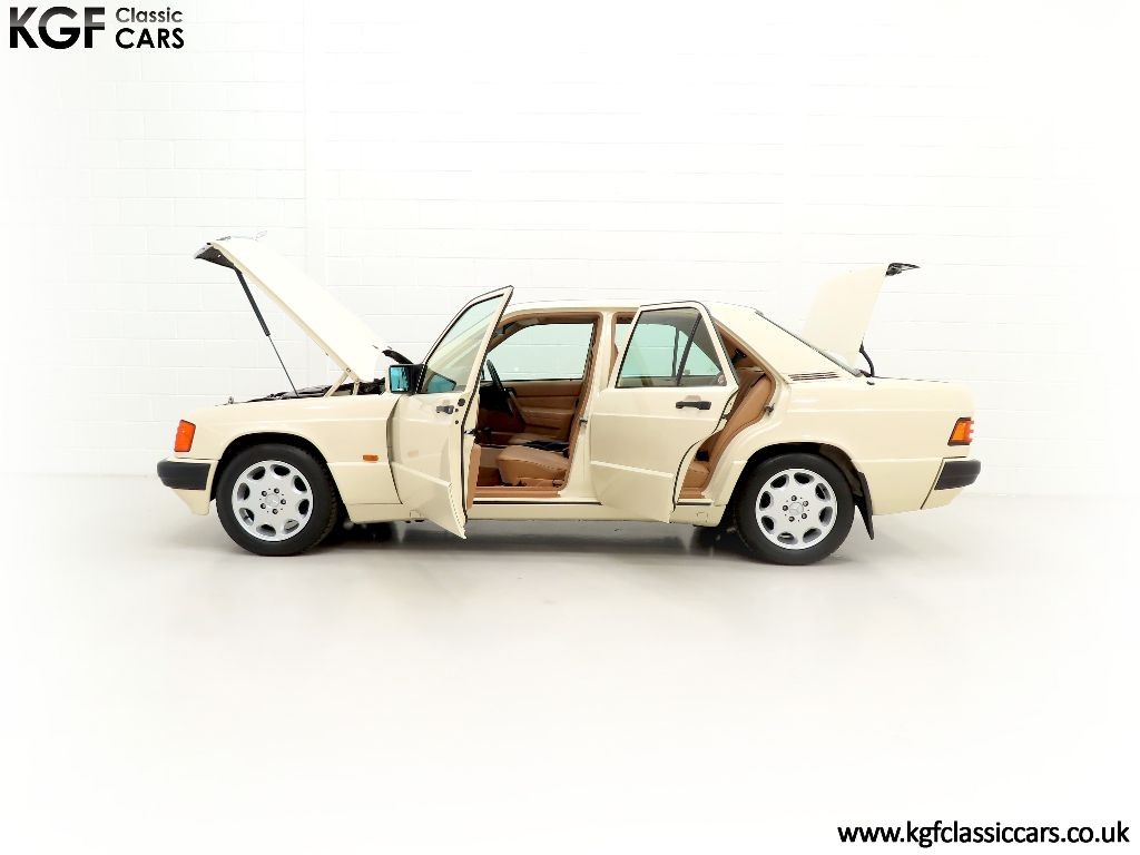 A First-Class Mercedes-Benz 190E (W201) Auto with 29 Service Stamps For ...