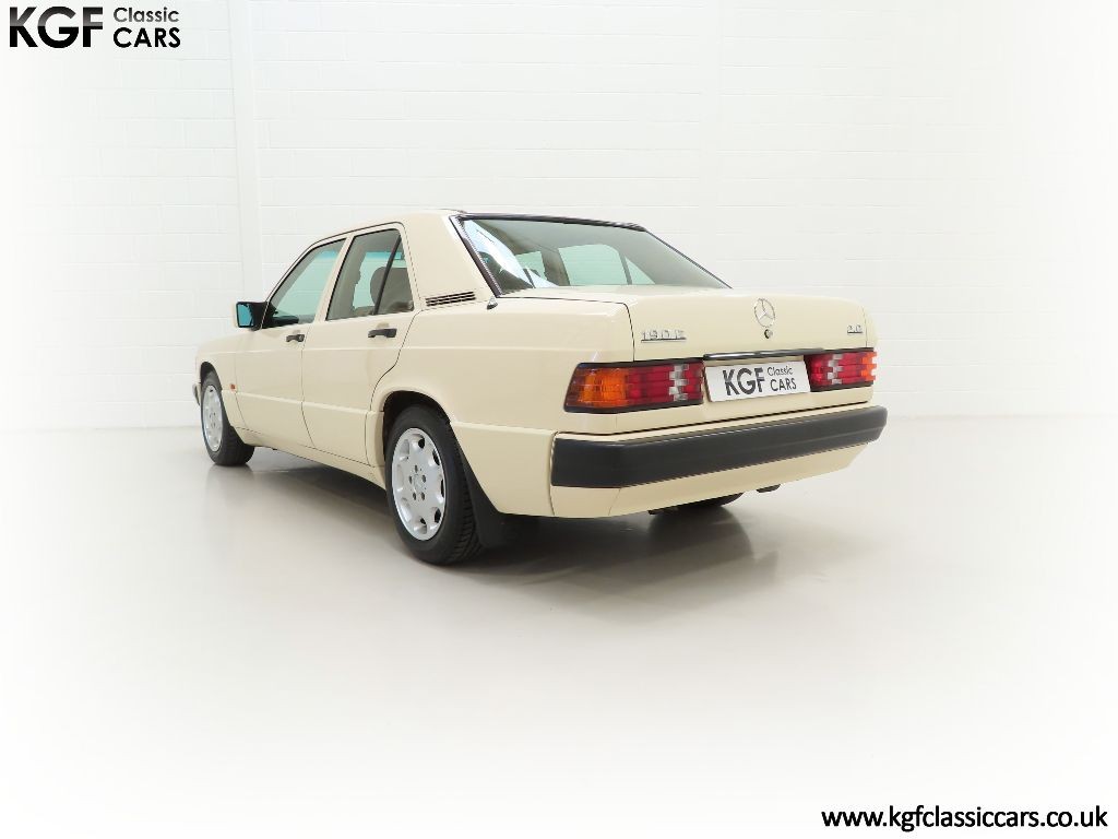 A First-Class Mercedes-Benz 190E (W201) Auto with 29 Service Stamps For ...