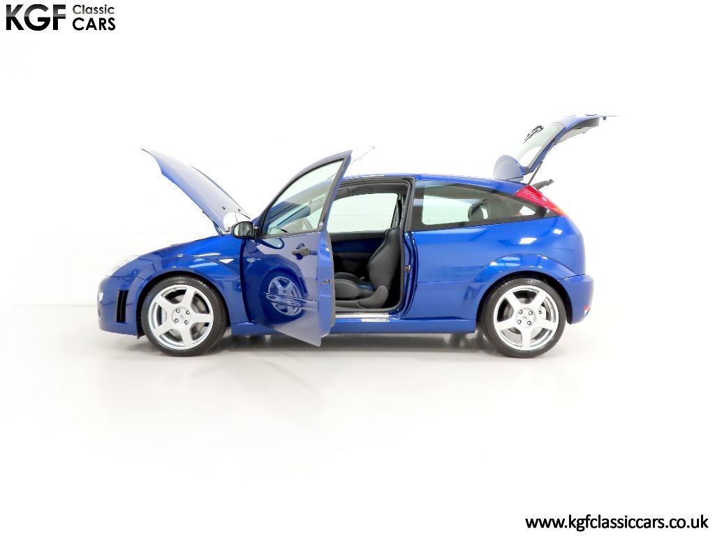 A Striking Early Ford Focus RS Mk1 Build Number 571 with Only 25,007 ...