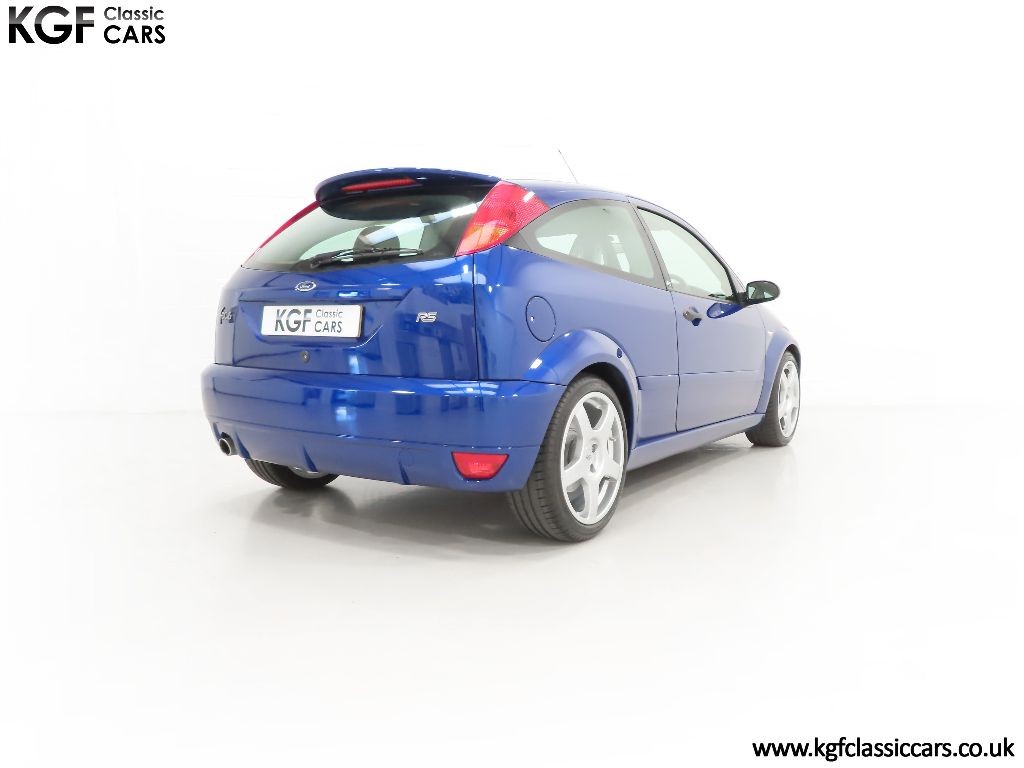 A Striking Early Ford Focus RS Mk1 Build Number 571 with Only 25,007 ...